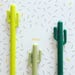 Cactus Gel Pen Succulent Cacti Pen Kawaii Black Ink Pen