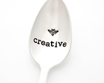 Bee spoon | Etsy