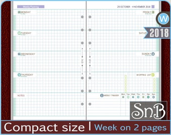 SnB Compact Color Notes and Shapes set Printable inserts