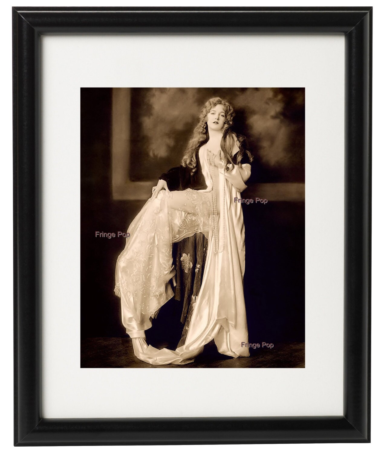 Follies Flapper Art Print 8 x 10 Risque Art Deco Jazz Age