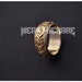 Norse Ringerike Dragon Viking Gold Ring Scandinavian Norse