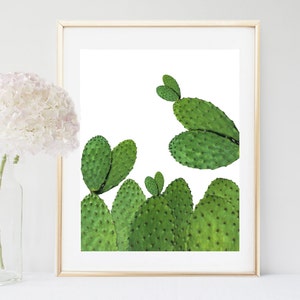 Cactus poster | Etsy