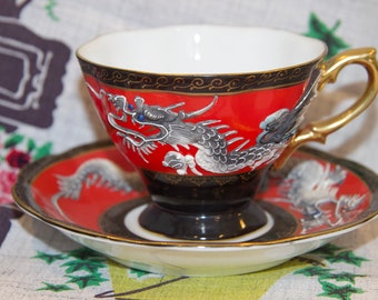 Dragon tea cup | Etsy