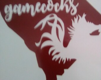 Gamecocks decal | Etsy