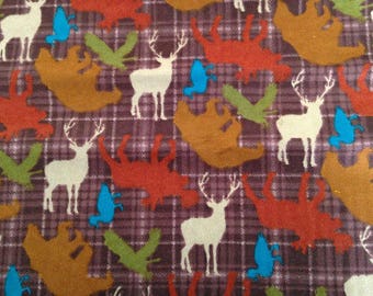 Wildlife flannel | Etsy