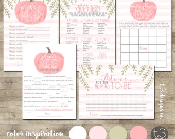 Pumpkin baby shower | Etsy