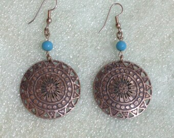 Aztec earrings | Etsy