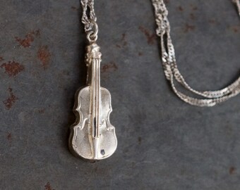 Cello necklace | Etsy