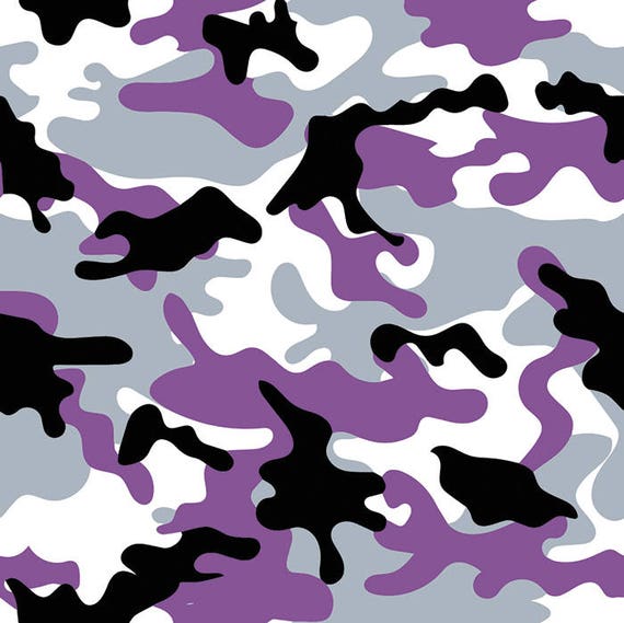 Purple Camo 1 Army Camouflage Seamless Pattern Military War