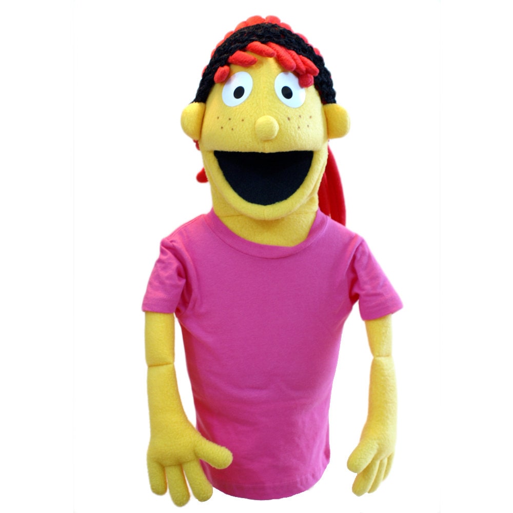 Hand Puppet Customizable Girl Puppet 1 Professional