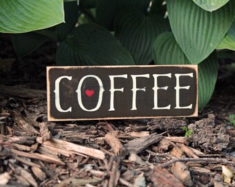 Coffee sign | Etsy