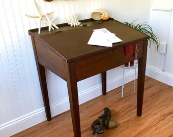 Primitive desk | Etsy