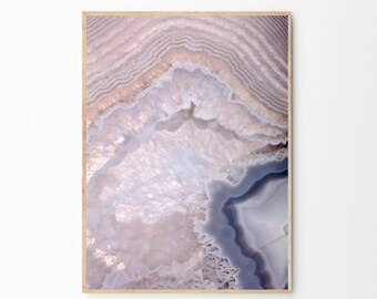 Geode wall art | Etsy