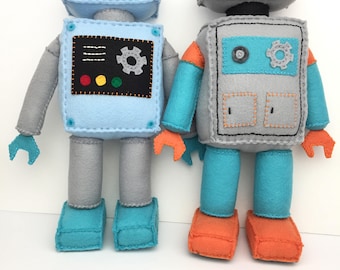 Robot plush | Etsy