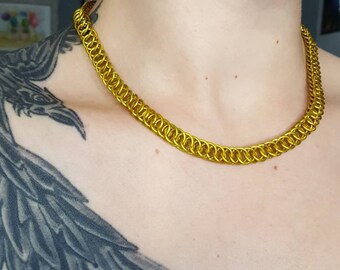 Gold chainmail | Etsy
