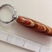 Hand Crafted Laminated HardWood Key Ring.