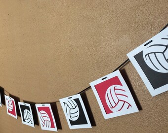 Volleyball banner | Etsy