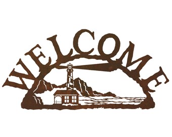 Pheasant Steel Welcome Sign