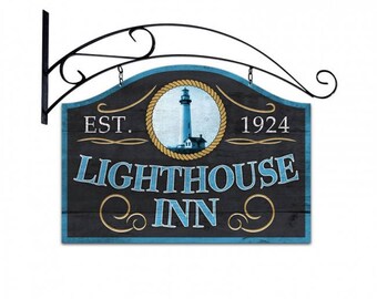 Lighthouse sign | Etsy