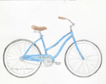 Road Bike or Beach Cruiser Bicycle Decal Collection Bike