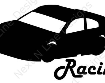 Drag racing decal | Etsy