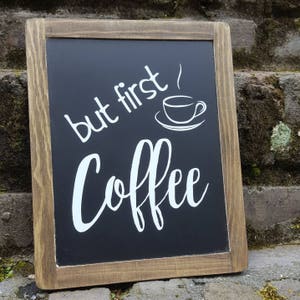 Coffee chalkboard | Etsy