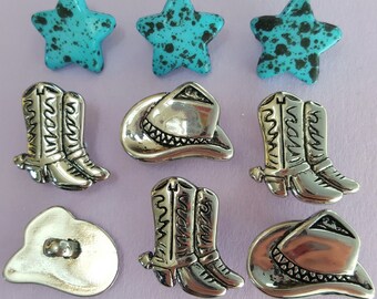 Cowboy buttons | Etsy