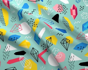 Graphic fabric | Etsy