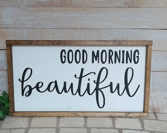 Morning beautiful | Etsy