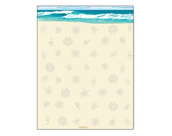 Beach stationery | Etsy