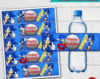 Sonic printable | Etsy