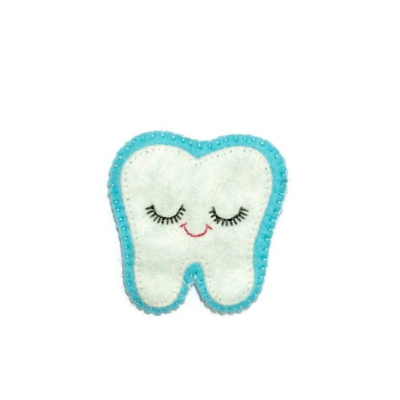 Tooth Patch Embroidered Patch Dentist Patch Sewn On
