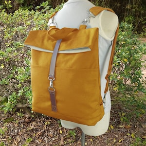 Canvas backpack | Etsy