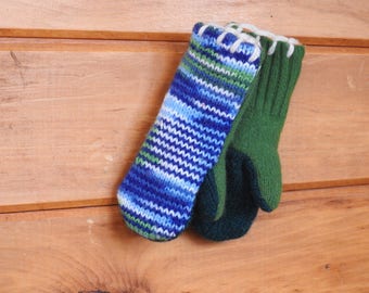 Upcycled mittens | Etsy