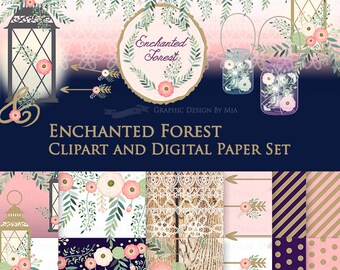 Enchanted forest party | Etsy