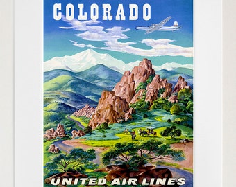 Colorado wall art | Etsy