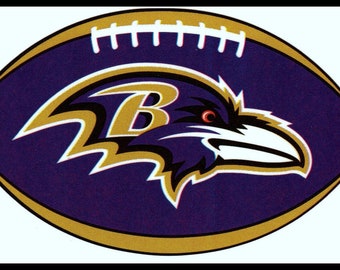 Baltimore ravens decal | Etsy