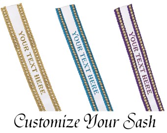 Custom sash | Etsy