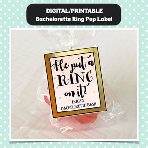 Ring pop favors | Etsy