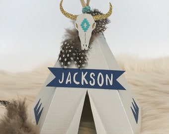 Teepee cake topper | Etsy