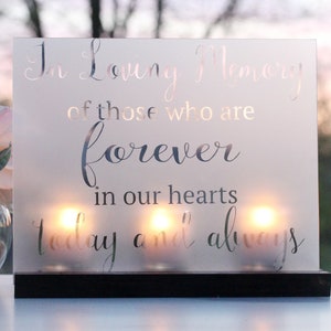 Memorial candle | Etsy