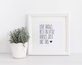 Love grows best | Etsy