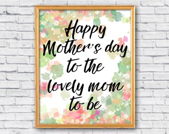 Mom to be card | Etsy
