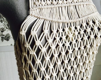 Macrame dress | Etsy