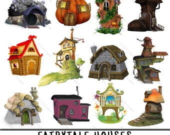 Fairytale clipart | Etsy