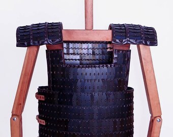 Longbard lamellar leather armour viking handmade historical