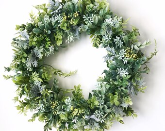 Green wreath | Etsy