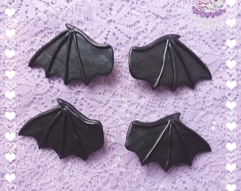 Gothic hair clips | Etsy