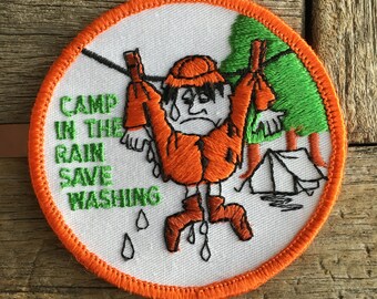 Camp patch | Etsy