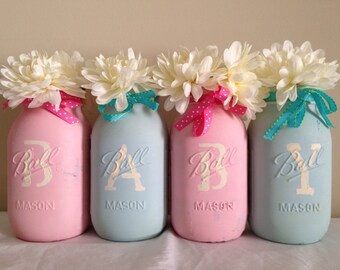 Baby shower vases | Etsy